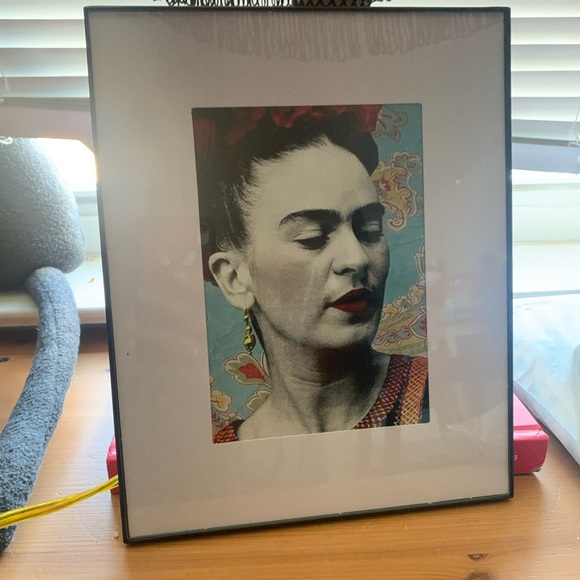 Frida Kahlo | Art | Frida Kahlo Self Portrait Print In 8x Frame | Poshmark